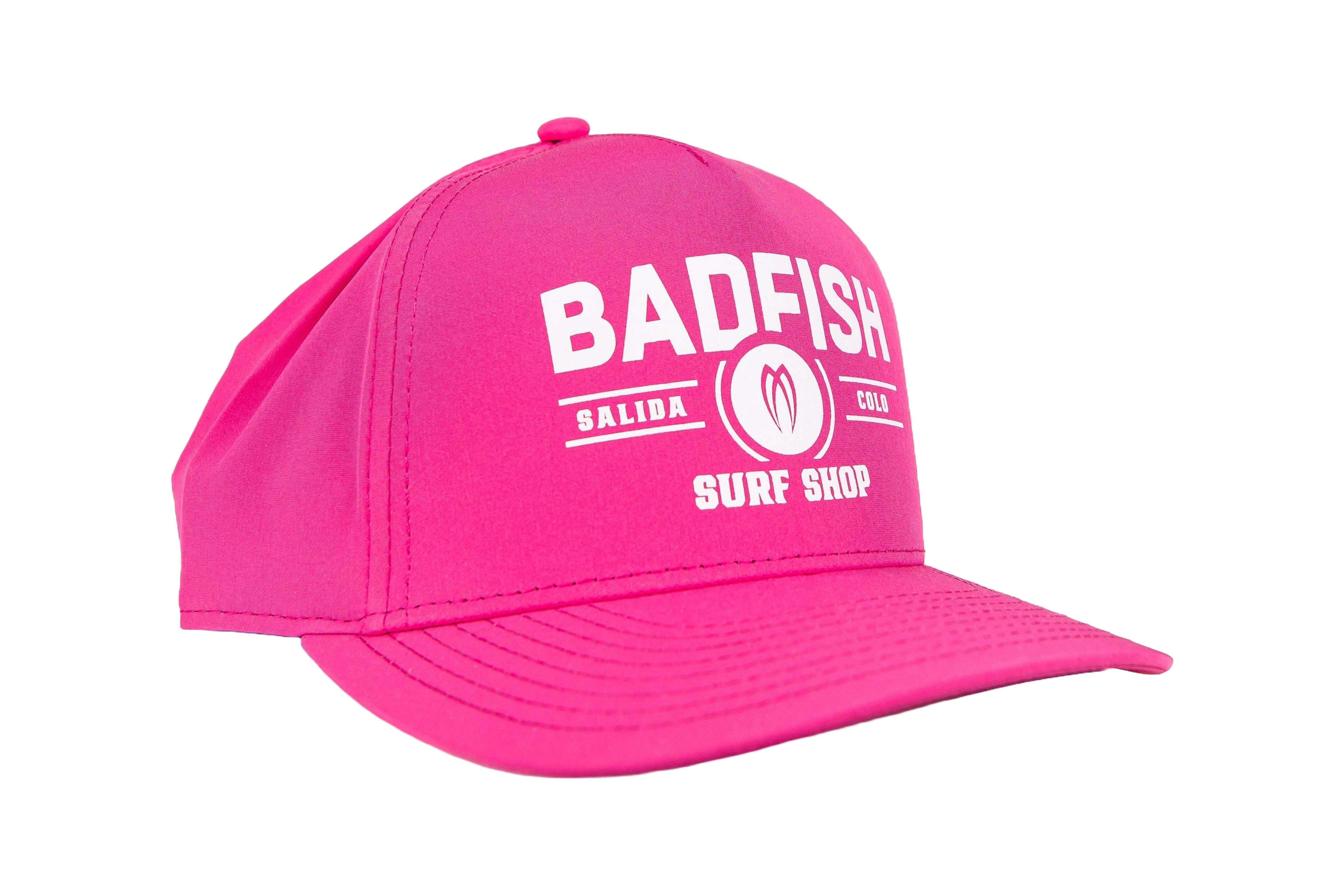 Badfish High Crown Logo Tech Hat