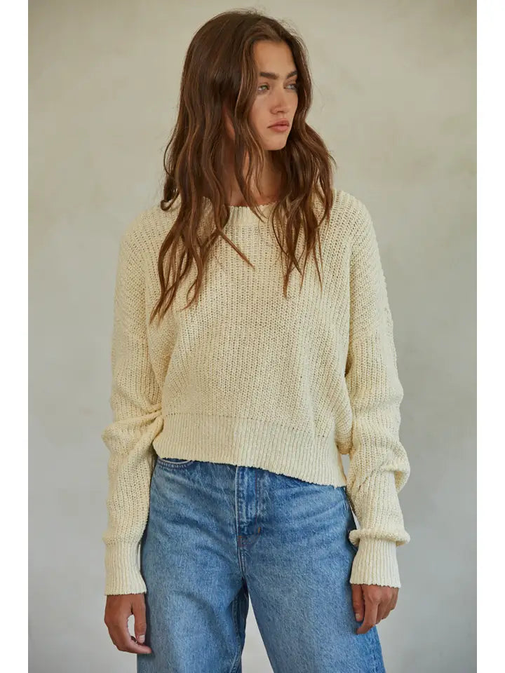 By Together Knit Cotton Sweater